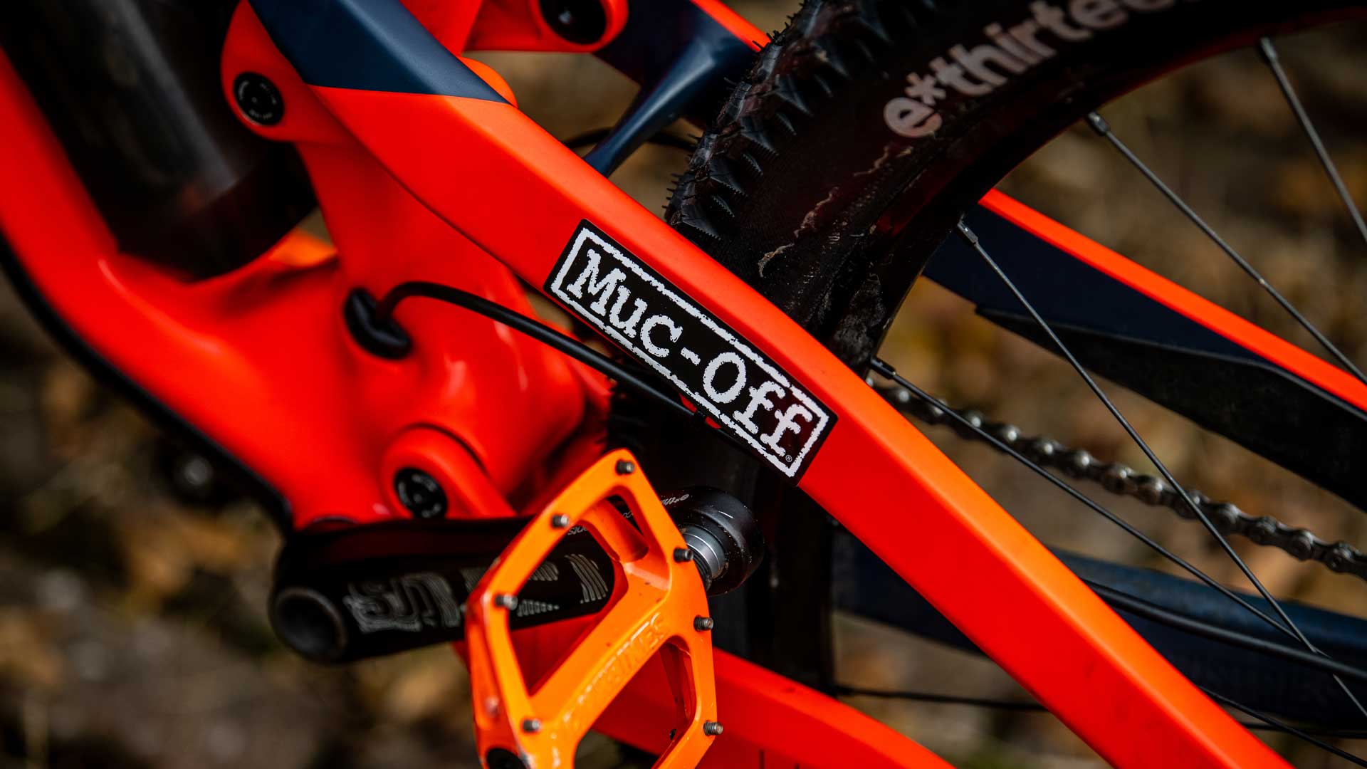 Small Muc-Off Black & White Sticker | Muc-Off USA